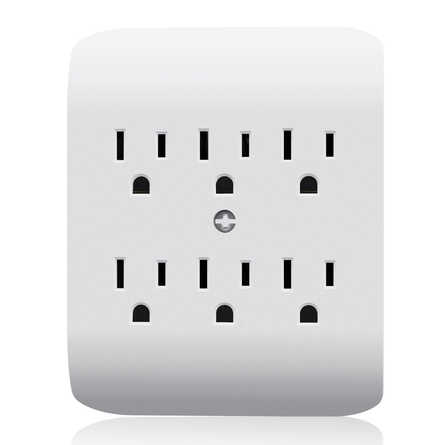 ELEGRP 6-Outlet Wall Tap, 3-Prong Grounded – ELEGRP Store